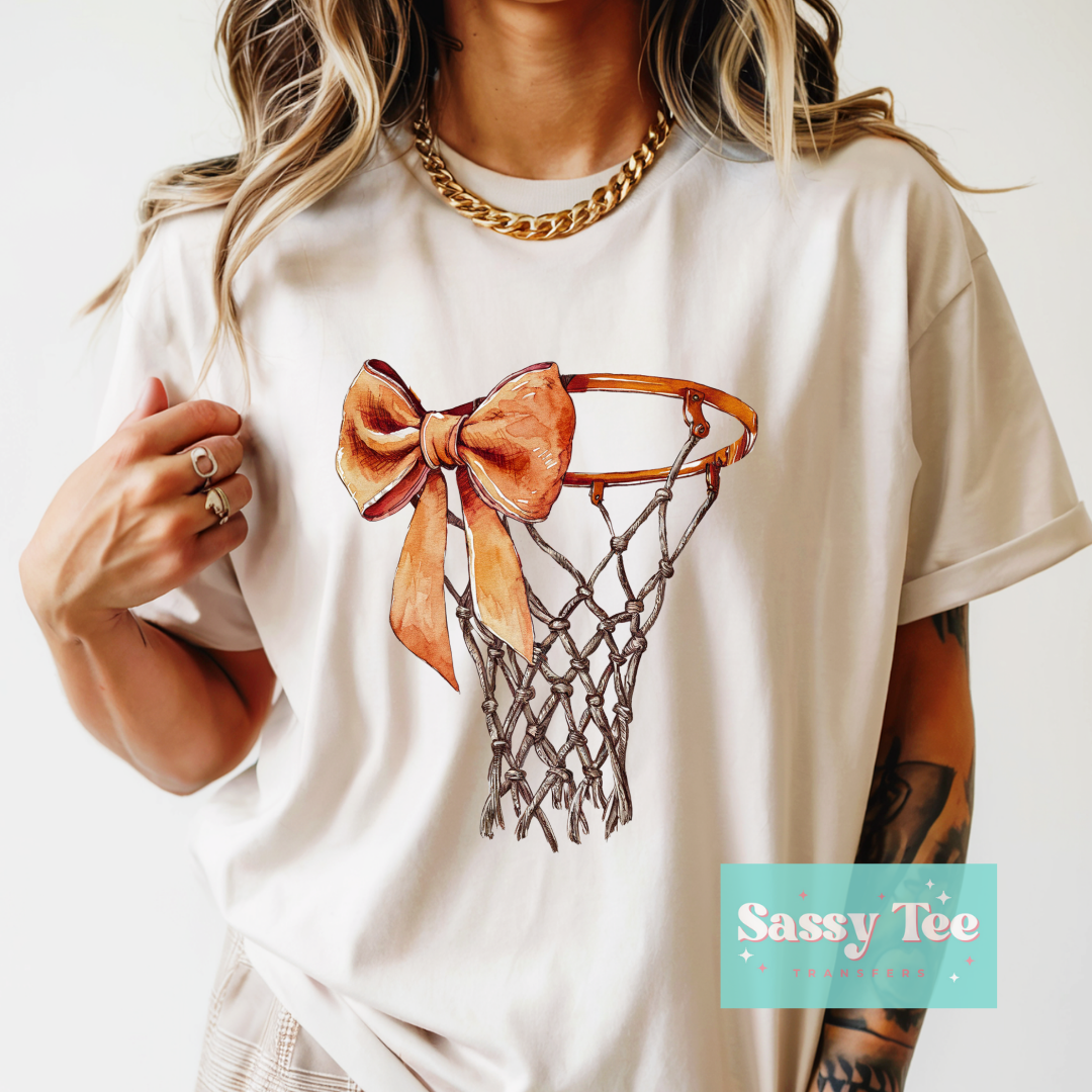 BASKETBALL HOOP BOW **Preorder/Restock Ships in 5-10 biz days** – Sassy ...