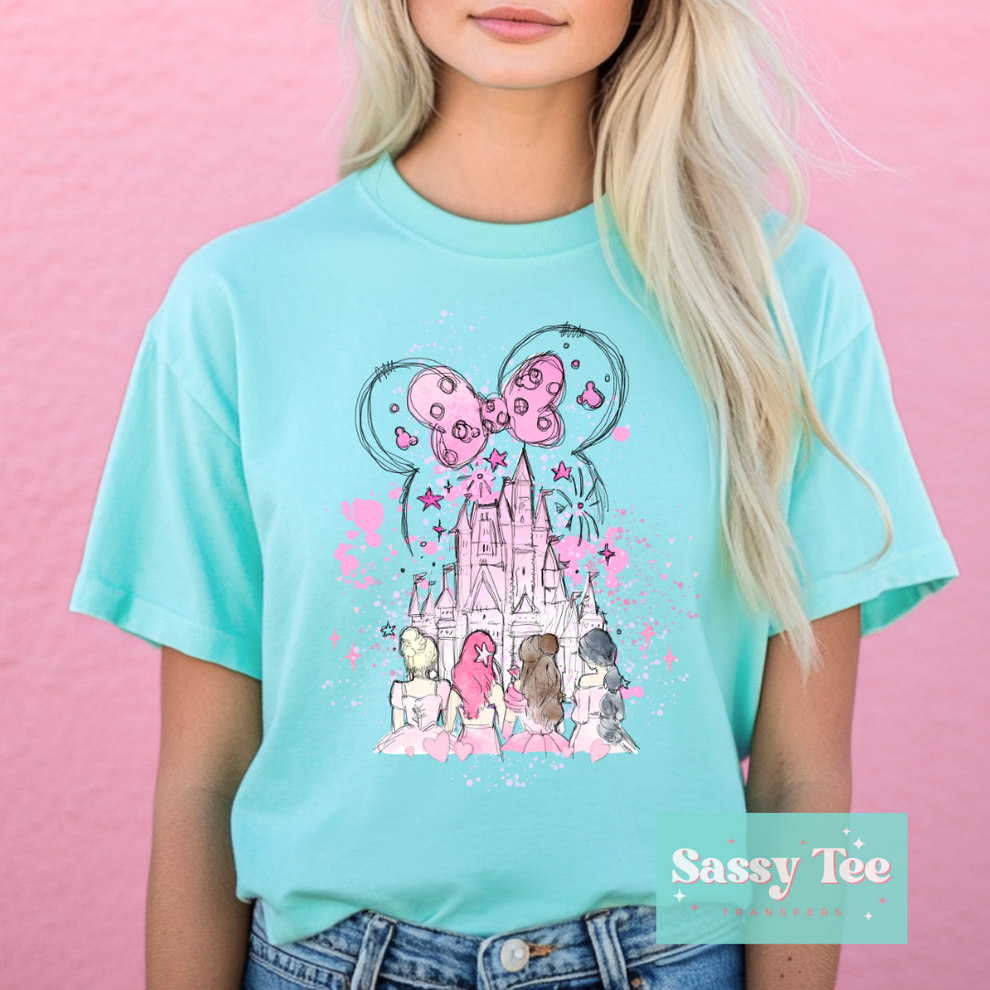 PRINCESS MOUSE CASTLE BACK VALENTINE **Preorder/Restock Ships in 5-10 ...
