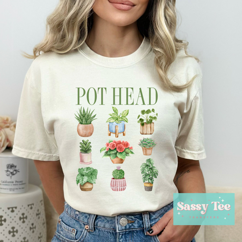 POT HEAD PLANTS *Restocked – Sassy Tee Transfers